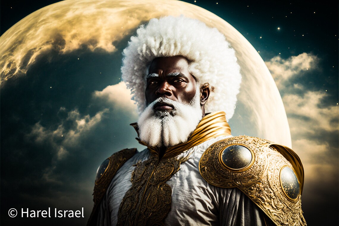 Son of God, Afrocentric, Afrofuturism, POSTER, Afrofuturism Art, Africa ...
