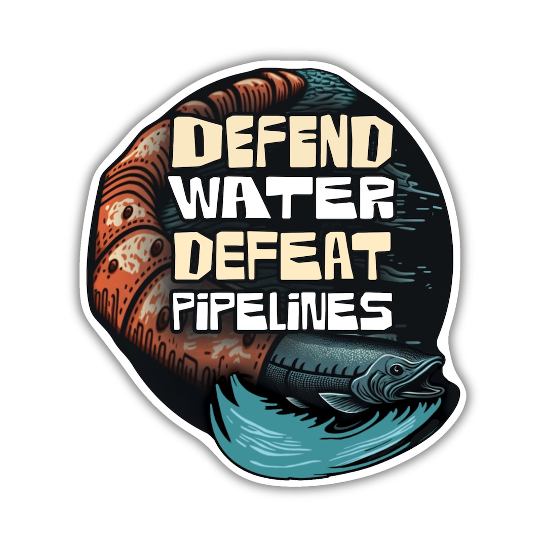 Pipeline Environmental Awareness Decal, Save Planet Earth Activism ...
