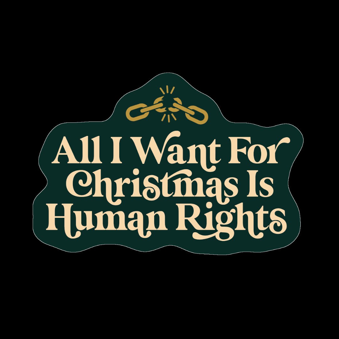 STICKER Human Rights, Social Justice Decal, Christmas Stocking Stuffer ...