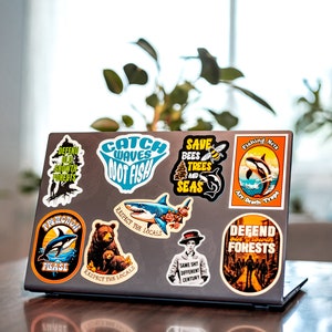 Old Growth Forests Decal Set, Environmental Awareness Sticker Pack ...