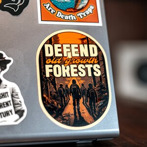 Old Growth Forests Decal Set, Environmental Awareness Sticker Pack ...
