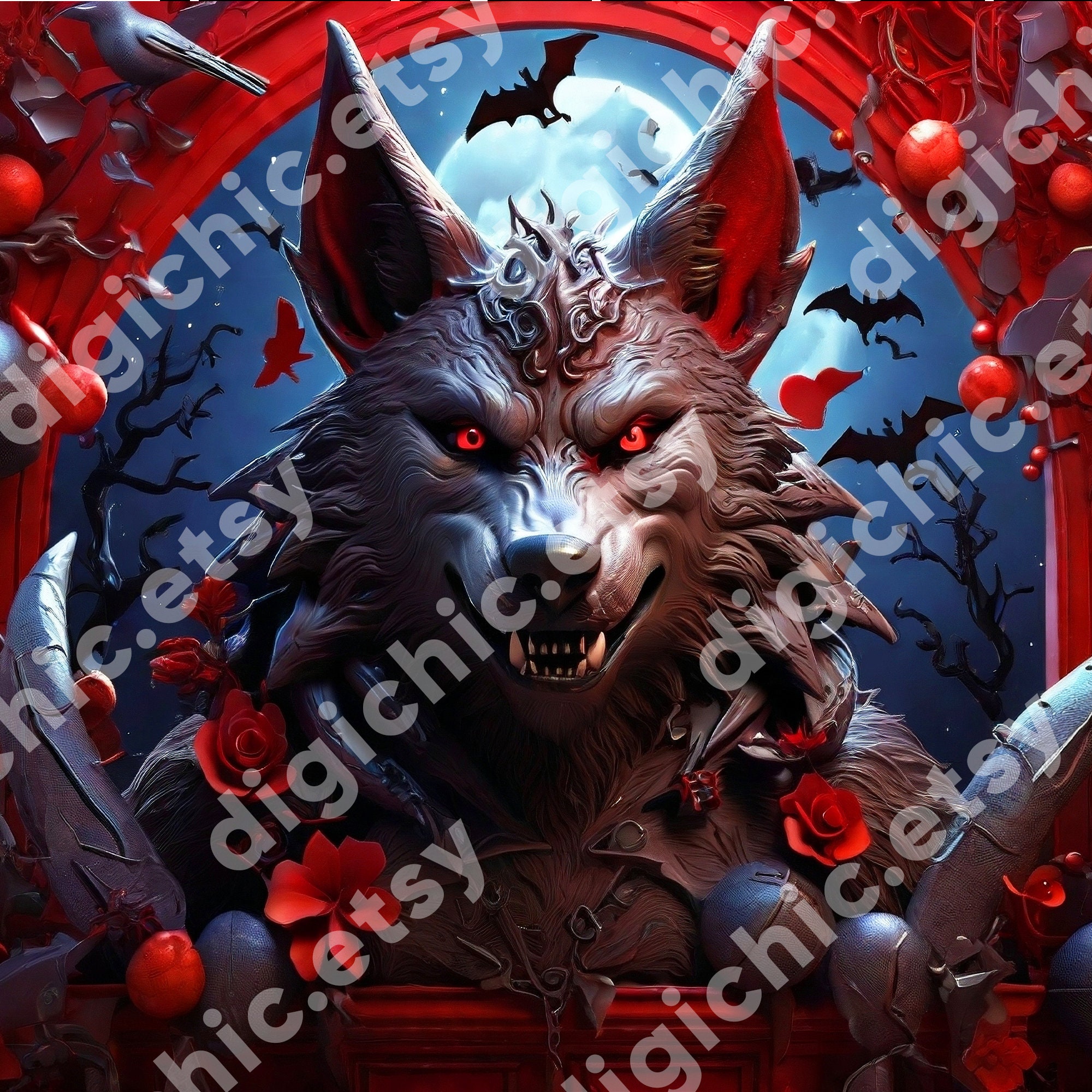 3D Werewolf Tumbler/ Funny Werewolf Lover Gifts for Him & Her/ Werewolf ...