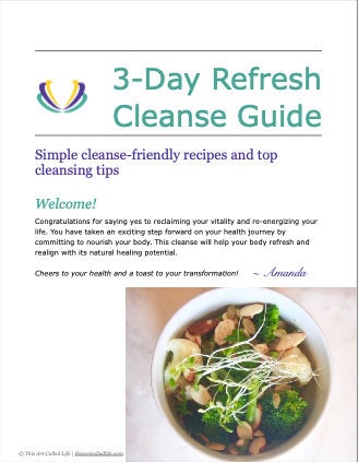 Simple 3 Day Refresh Cleanse Guide Cleansing Basics and - Etsy