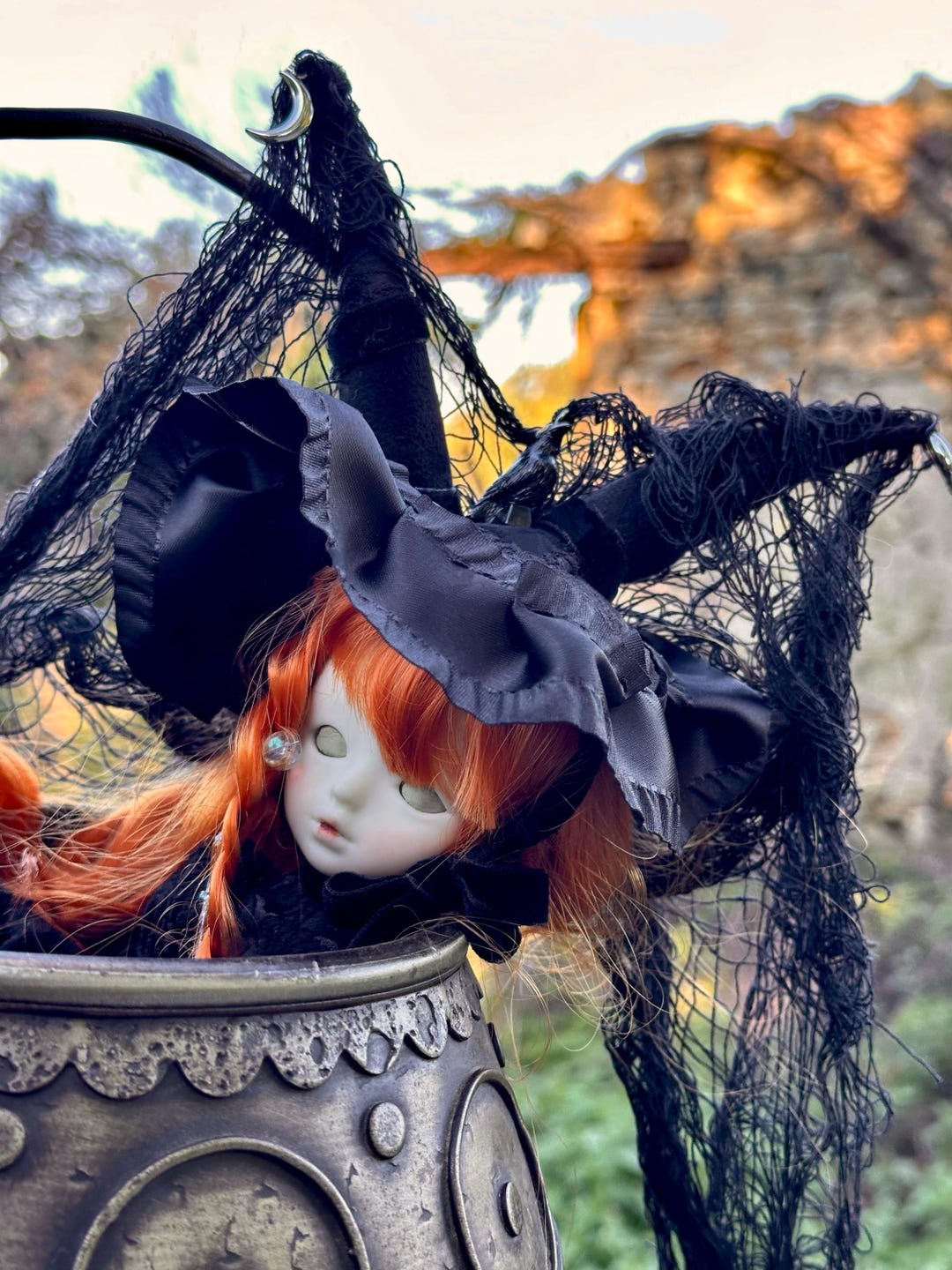 The Samhain Doll, Witch of Halloween, Decoration Bjd Collection ...