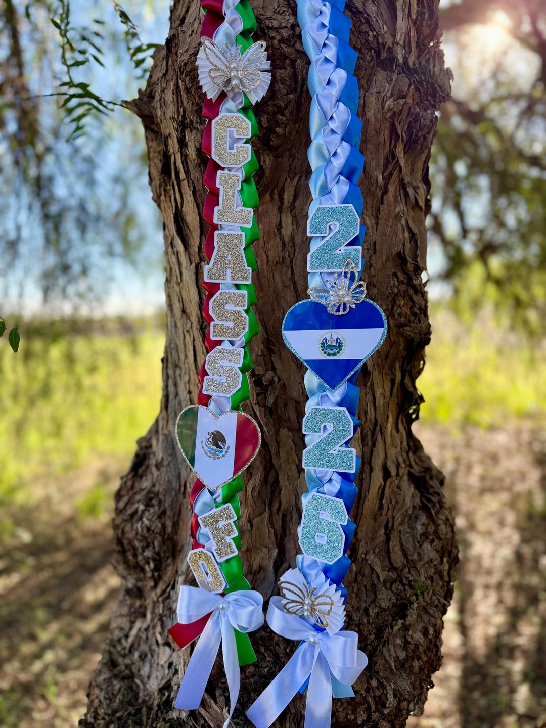Graduation Lei, Mexican Lei, Salvador Lei, Personalized Lei, Class of ...