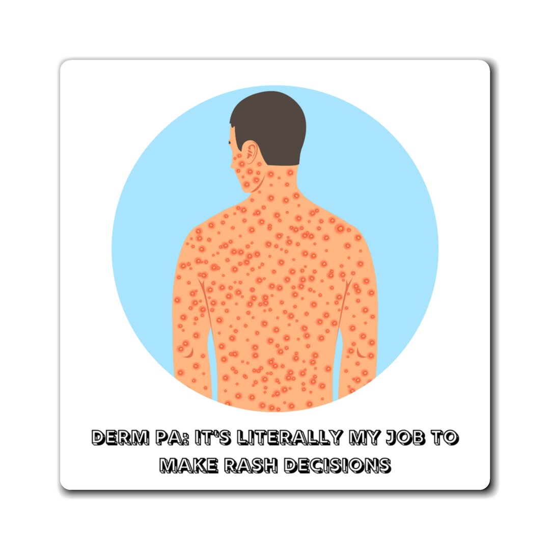 DERM PA Magnet / Physician Assistant / Dermatology - Etsy