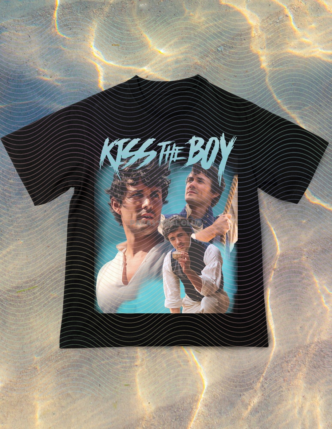 Prince Eric Shirt Kiss the Boy Jonah Hauer King Actor 90s Inspired ...