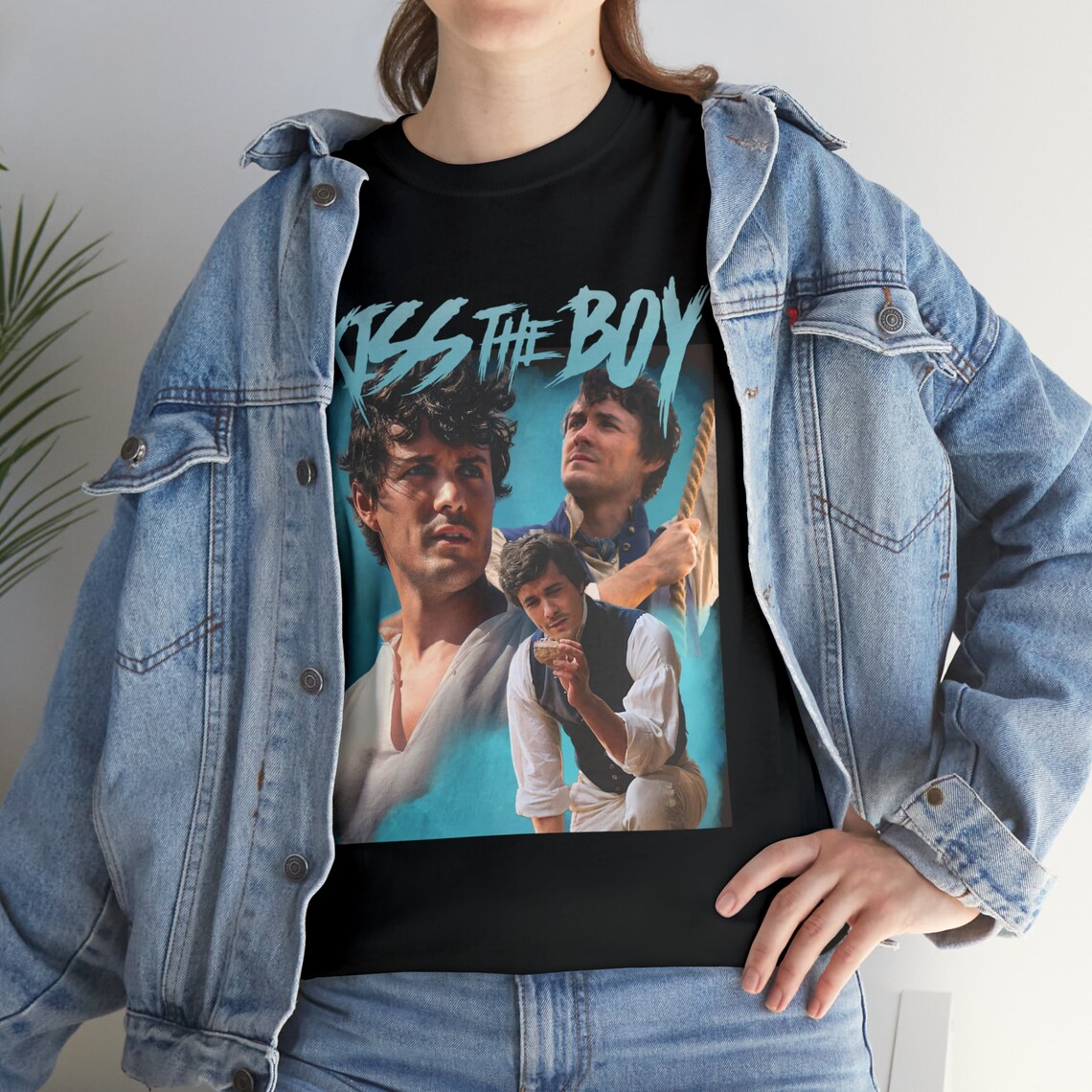 Prince Eric Shirt Kiss the Boy Jonah Hauer King Actor 90s Inspired ...
