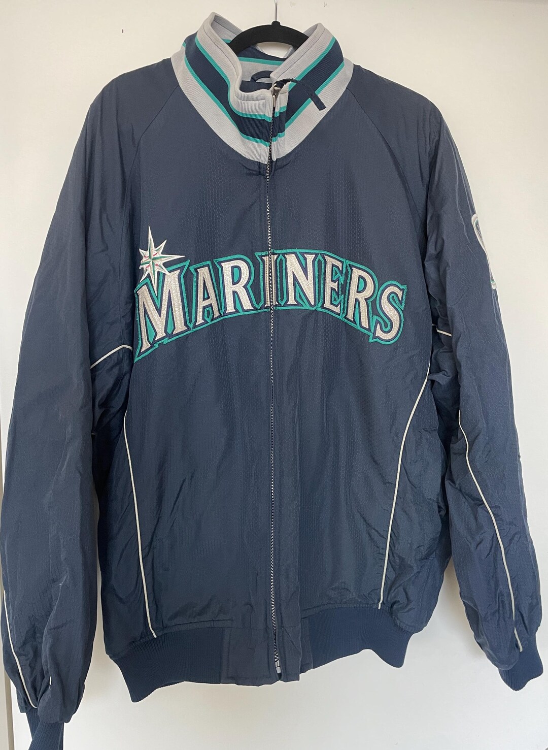 Vintage Seattle Mariners 90s MLB Baseball Bomber Jacket Men's XL - Etsy