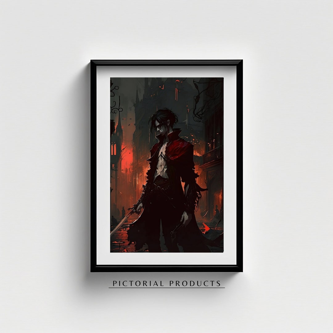 Vampire Printable Instant Download Demonic Sword Digital - Etsy