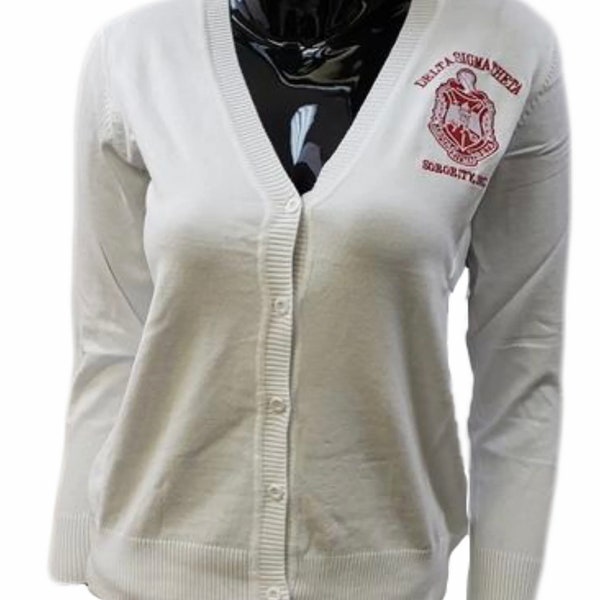 Delta Sigma Theta Cardigan - Etsy