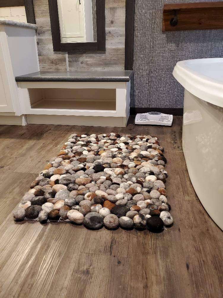 Stone Rugs (bath Mat 2 Sq Ft) - Etsy