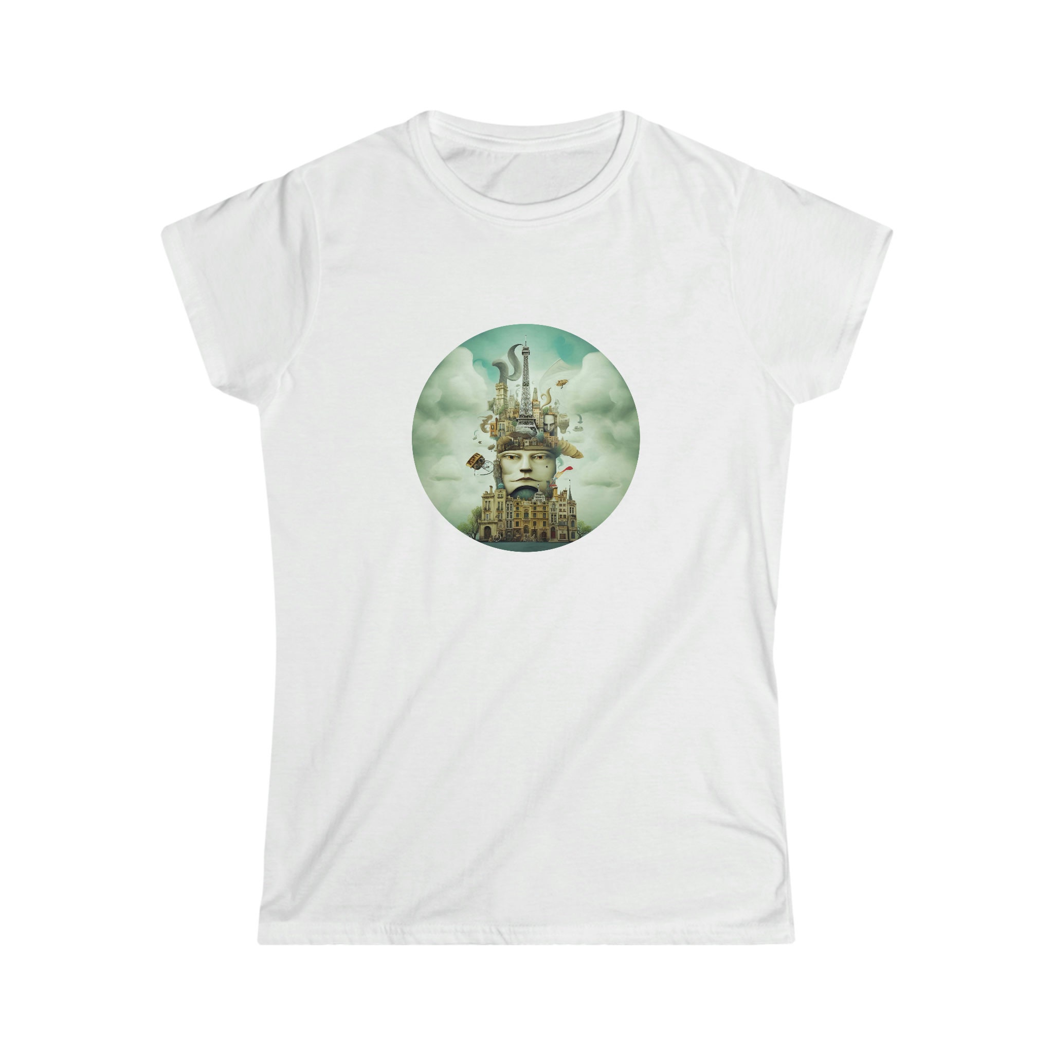 Surreal Dreams of Paris Salvador Dalí Inspired Women's T-shirt ...