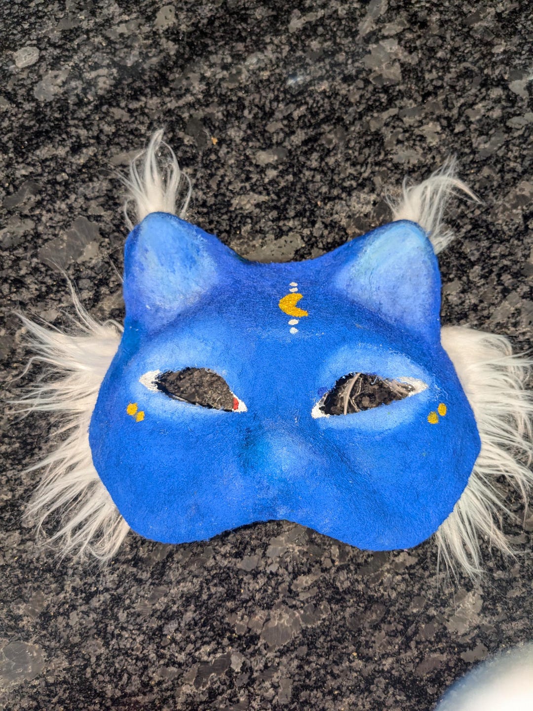Blue Moon Cat Mask Minor Defects - Etsy