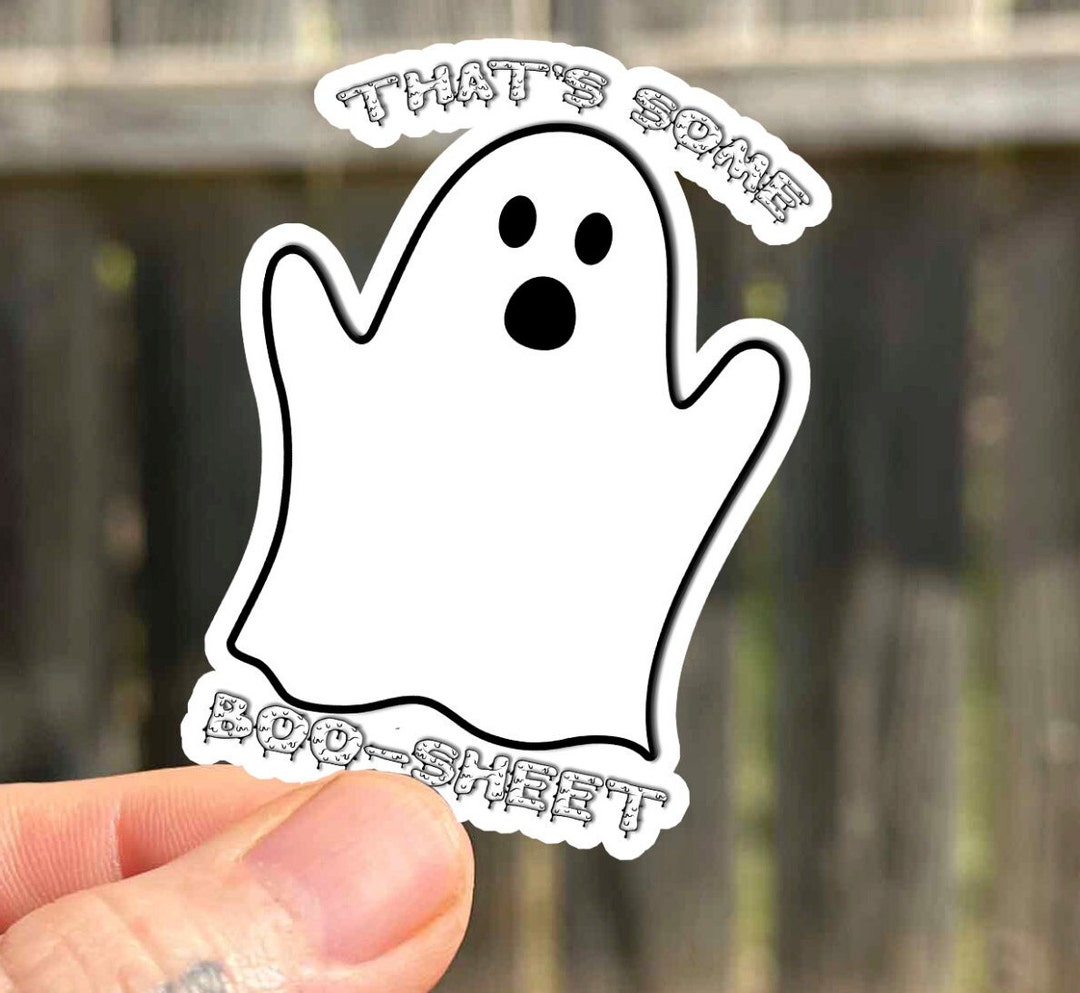 Thats Some Boo Sheet | Cute Ghost Stickers | Gifts for Halloween ...