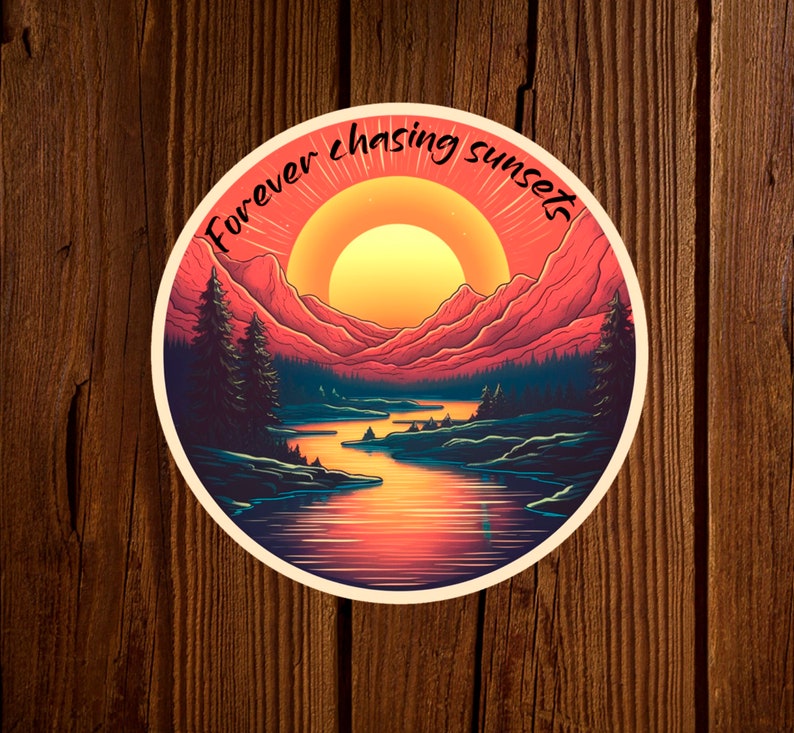 Outdoor Waterproof Sticker Gift | Hiking Stickers | Nature Stickers ...
