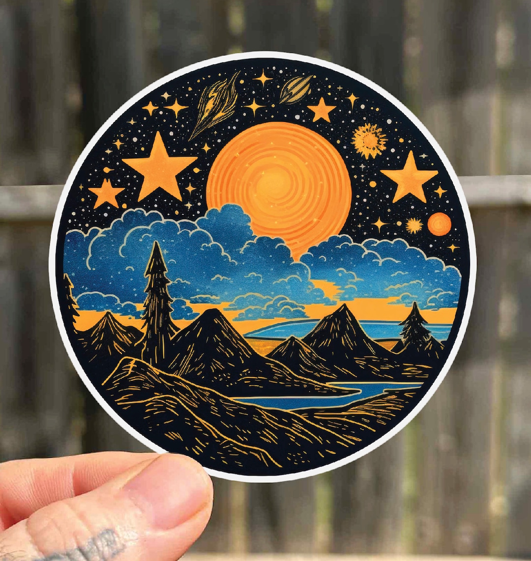 Waterproof Hiking Stickers | Nature is Calling Sticker | Wilderness ...