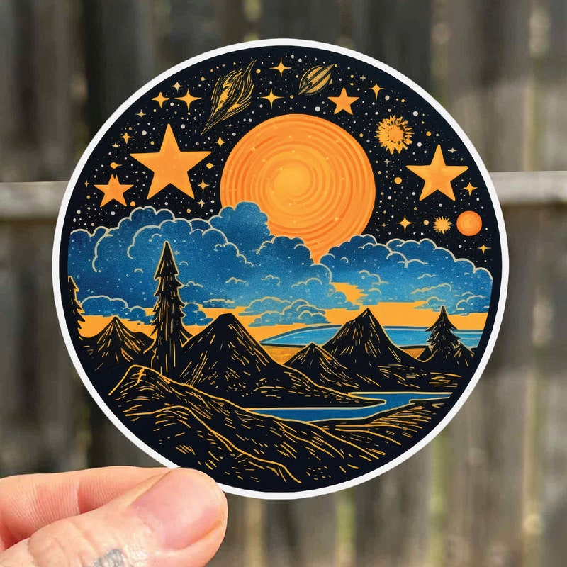 Nature Stickers - Etsy