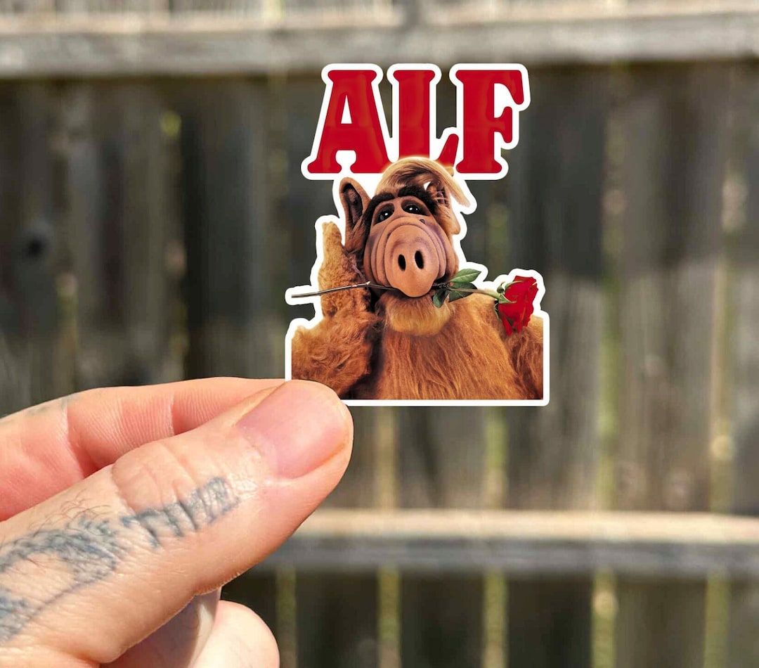 Alf Waterproof Vinyl Sticker | 80s Retro Stickers | Alf No Problem ...