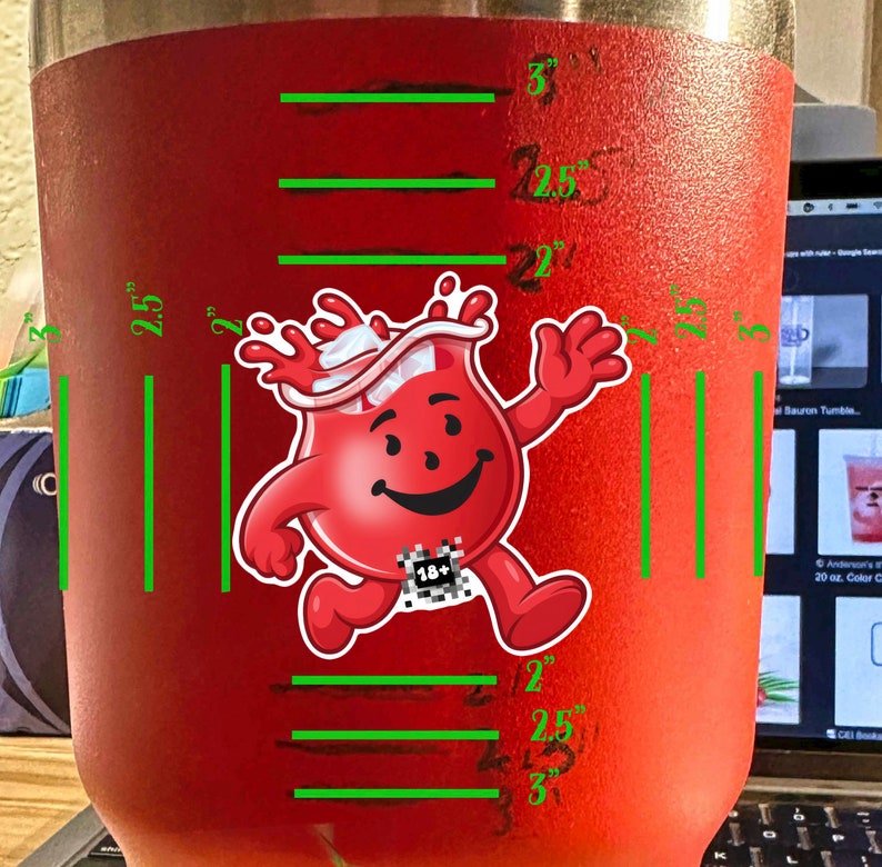Kool Aid Man Waterproof Sticker Cartoon Stickers Funny - Etsy