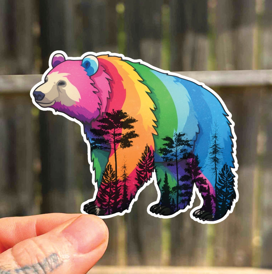 Hiking Waterproof Vinyl Sticker Gifts for Her Sticker Gifts for Him ...