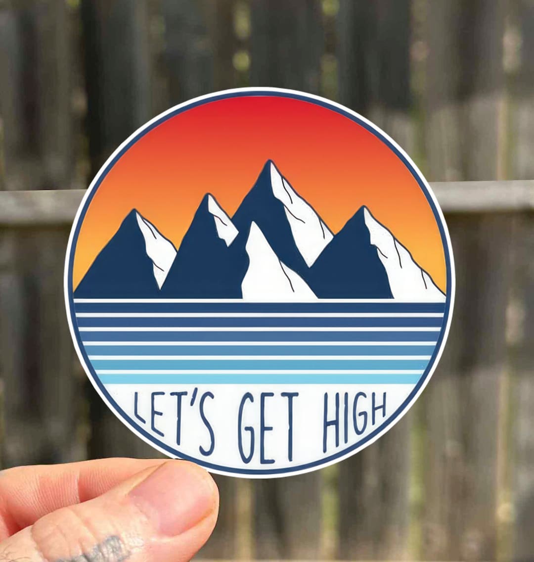 Outdoor Waterproof Sticker Pack | Hiking Vinyl Stickers | Camping ...