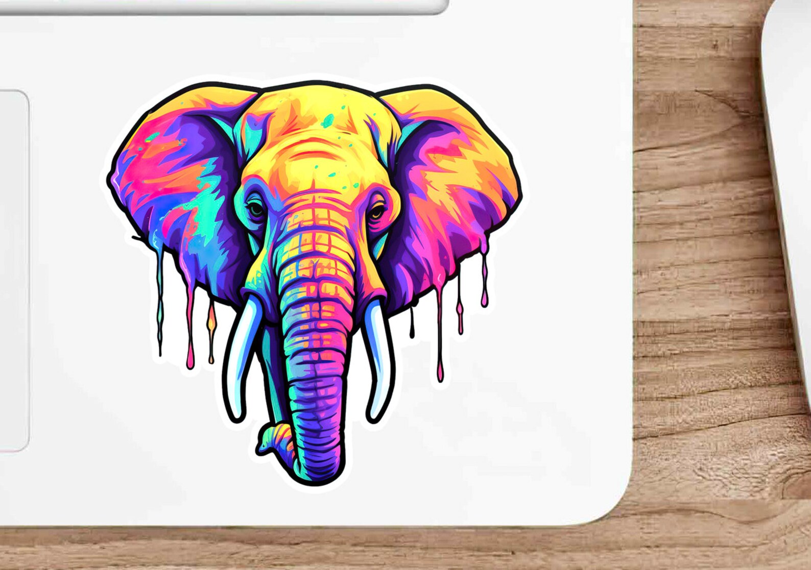 Elephant Sticker Waterproof Elephant Sticker Gift Trippy Stickers for ...