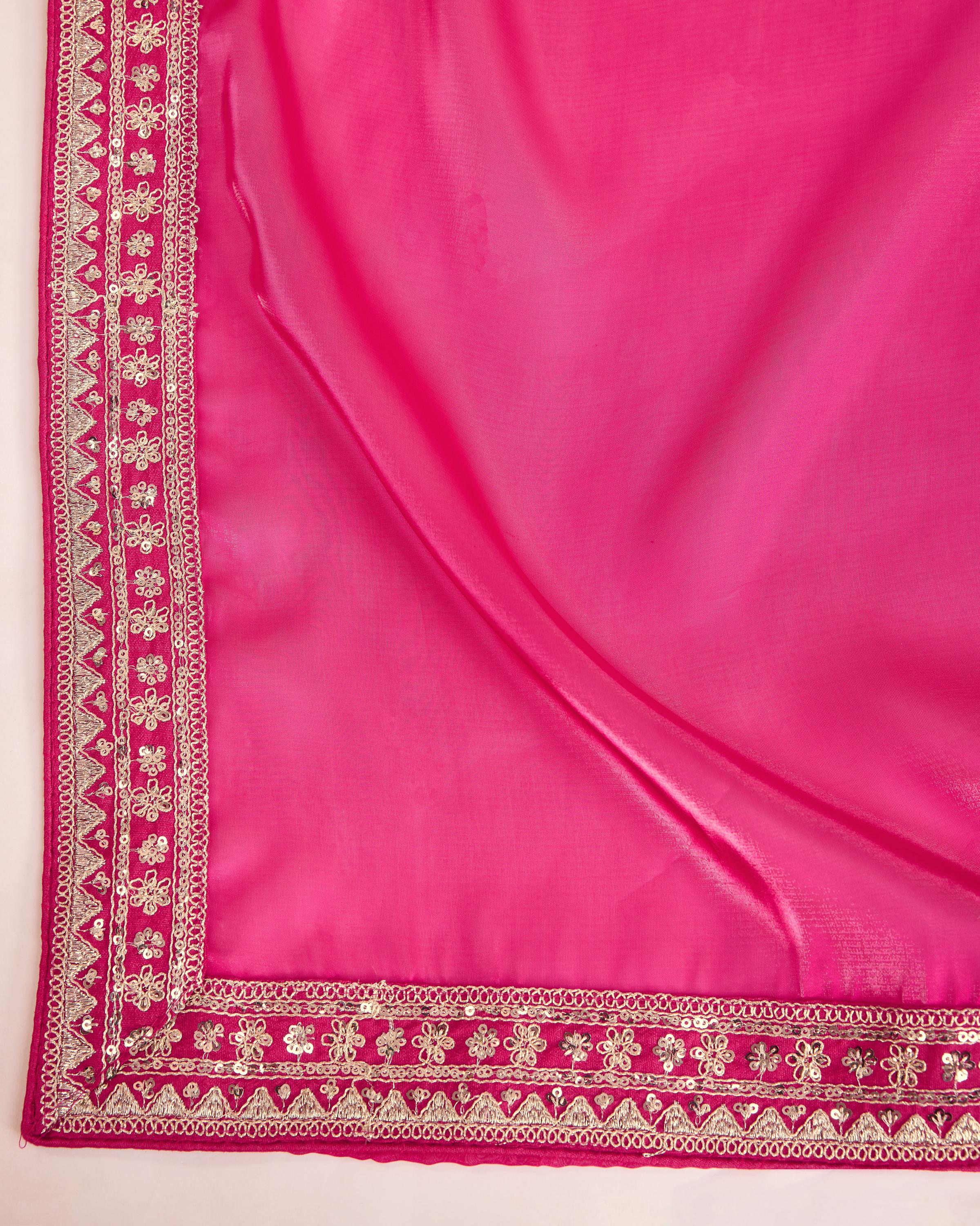 PURE JIMMY CHOO Saree Embroidered Saree Party Wear Saree Saree With ...