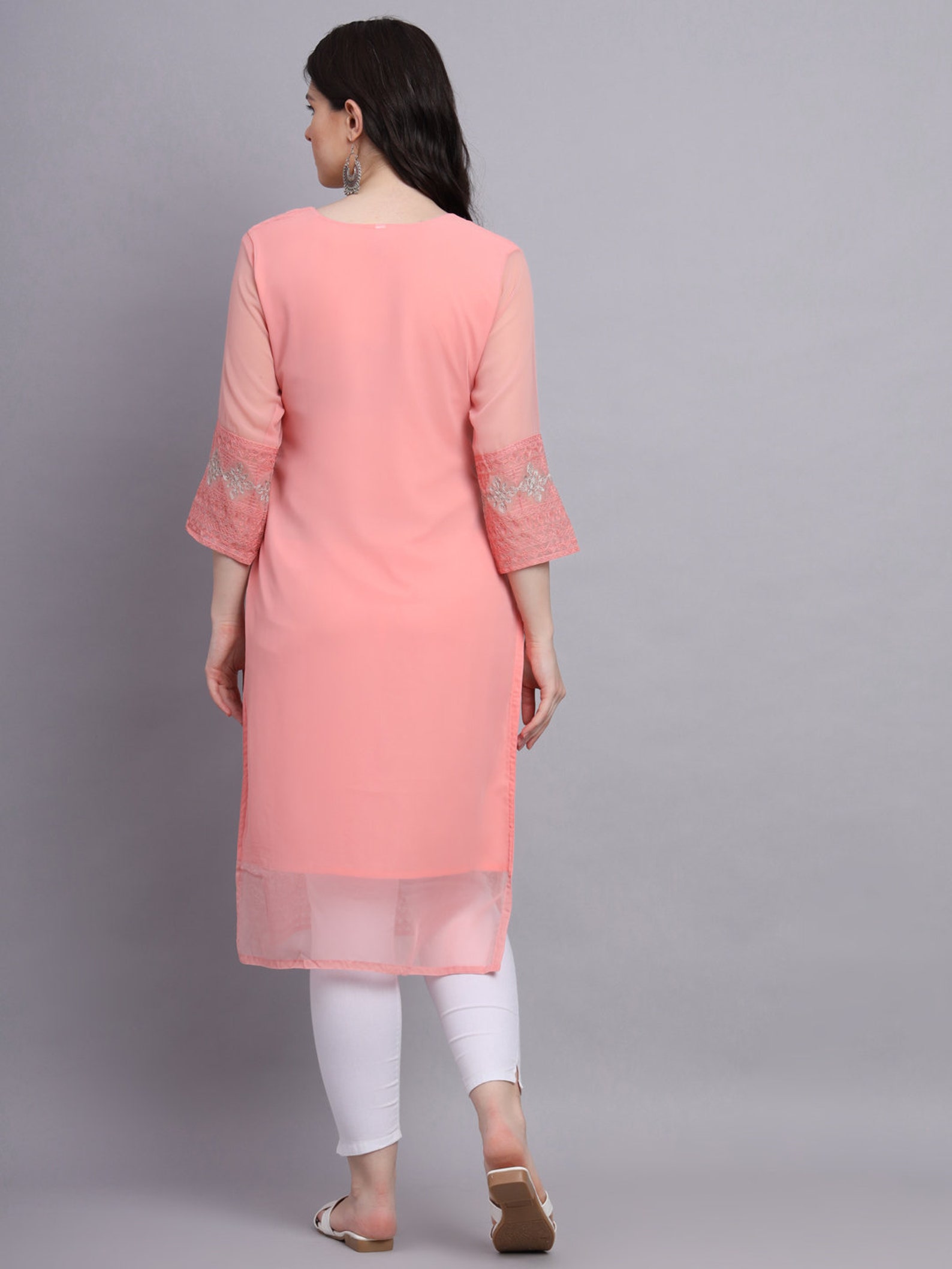 Handmade Embroidered Kurta for Women | Elegant & Stylish Party Wear ...