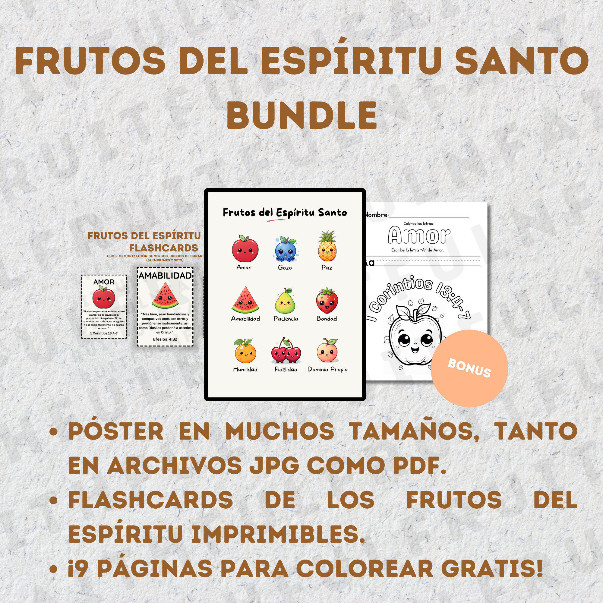 Bundle SPANISH Colorful Montessori Kids Activities Interactive Fun ...