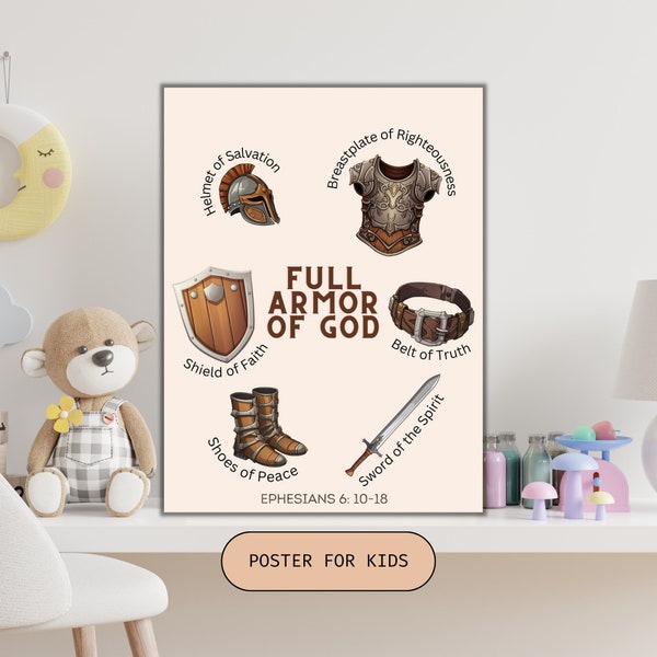 Christian Kids Posters - Etsy