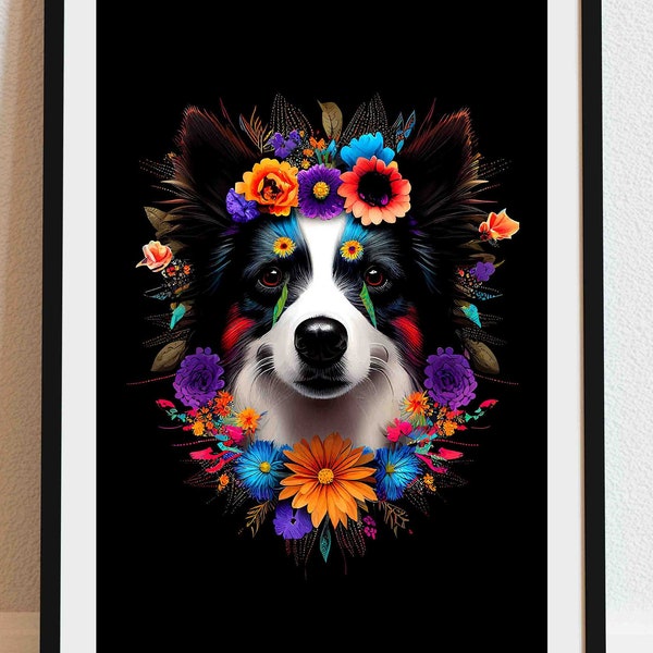 Border Collie Dead - Etsy