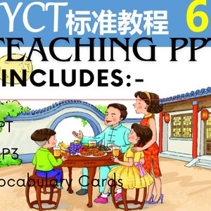 Digital PPT for Youth Chinese Test Standard Course 1-6 * Teaching PPT ...