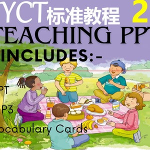 Digital PPT for Youth Chinese Test Standard Course 1-6 * Teaching PPT ...