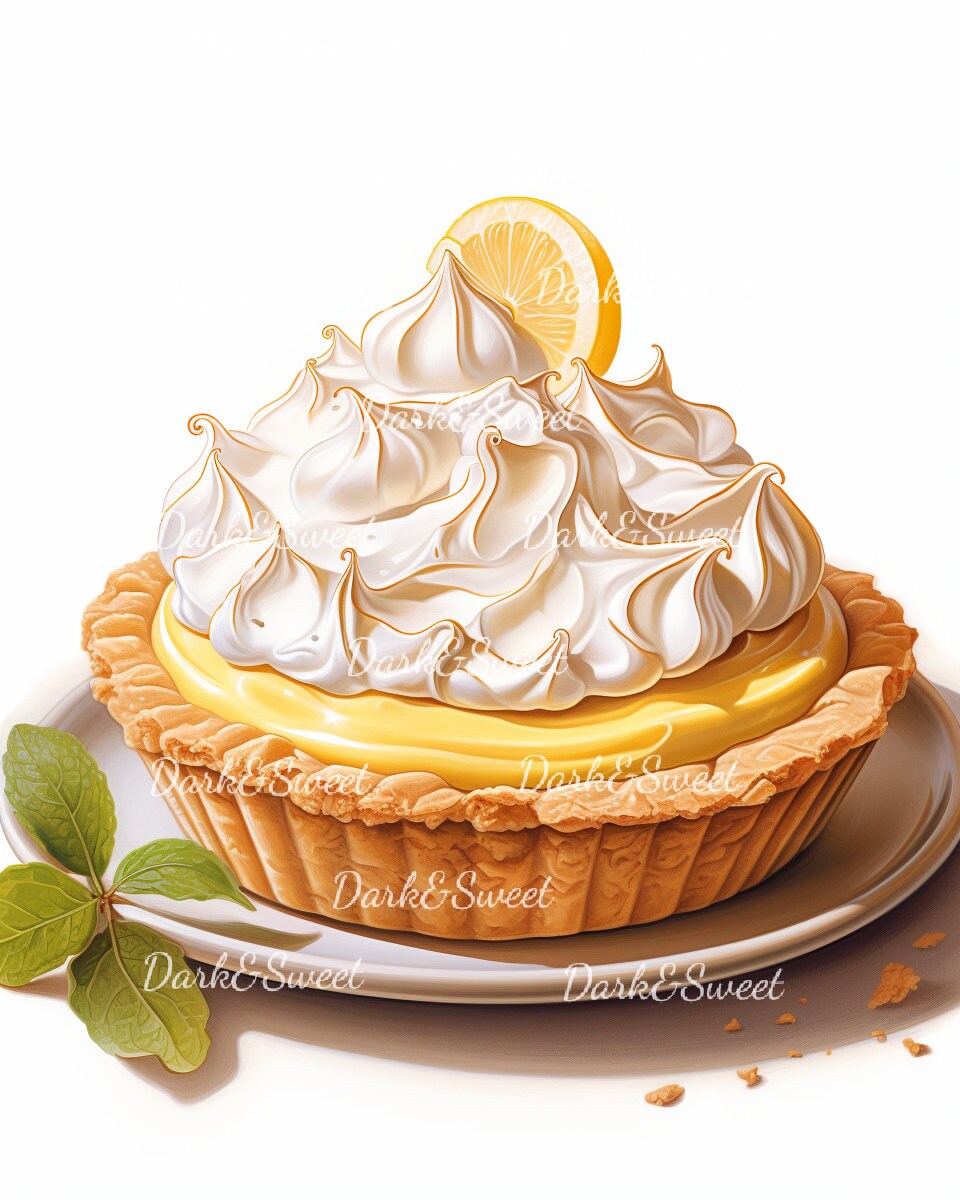 20 A Slice of Pie Clip Art- High Quality PNG/ Digital Print/ Digital ...