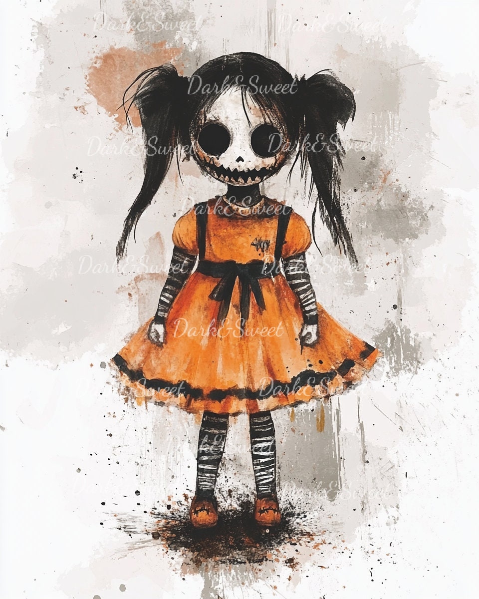 24 Ghost Girl Clip Clip Art- Halloween/ High Quality PNG/ Digital Print ...