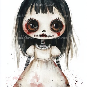 24 Ghost Girl Clip Clip Art- Halloween/ High Quality PNG/ Digital Print ...