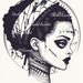 14 Bride of Frankenstein P1 Outline Clip Art/ Halloween/ Frankenstein ...