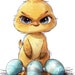10 What the Fluff Sassy Angry Easter Chicks Clip Art-high Quality PNG ...