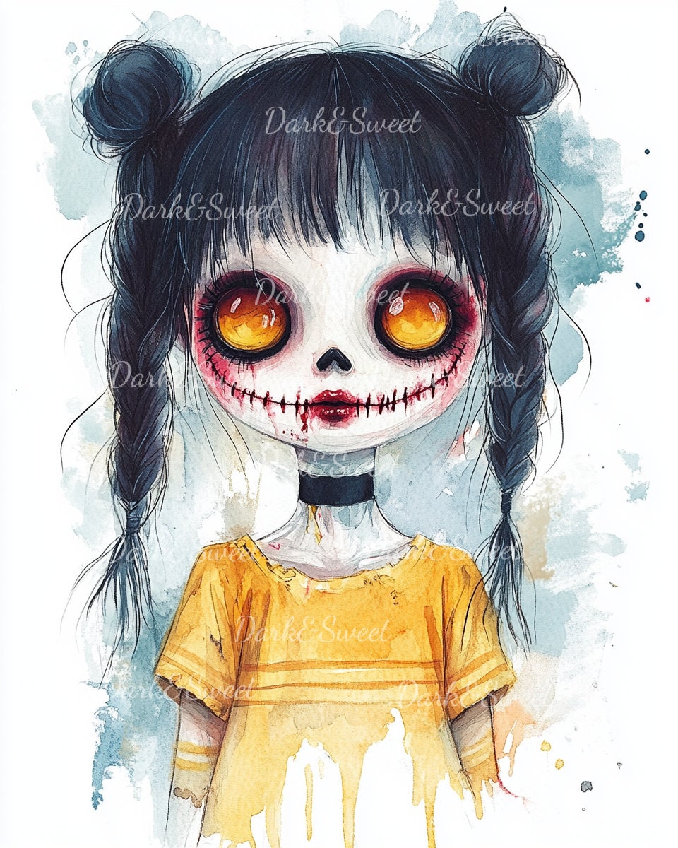 24 Ghost Girl Clip Clip Art- Halloween/ High Quality PNG/ Digital Print ...