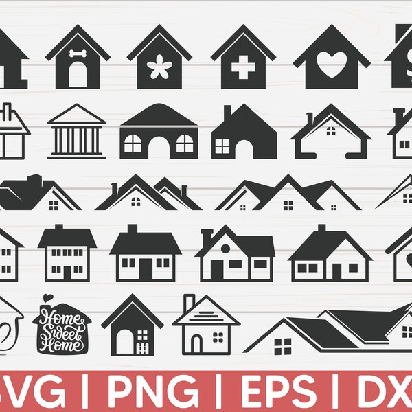 House Svg - Etsy