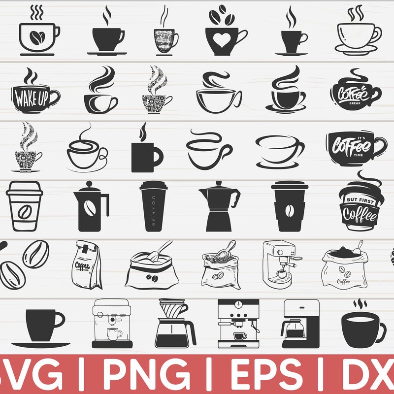 Coffee Cup Decal - Etsy
