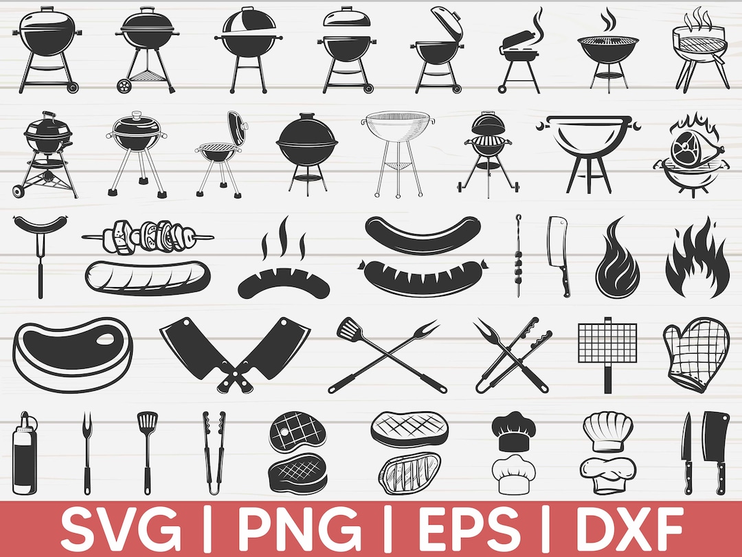Barbecue SVG Bundle | Grill SVG | Cut File | Commercial Use | Cricut ...