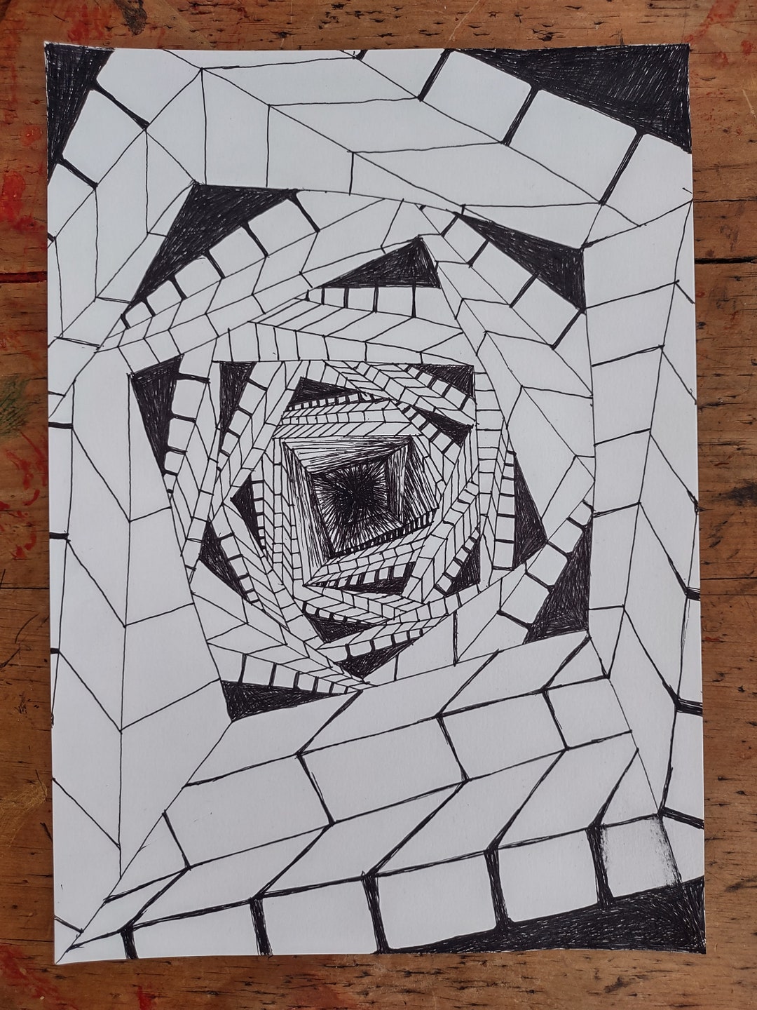 Original Artwork: Labyrinth - Etsy