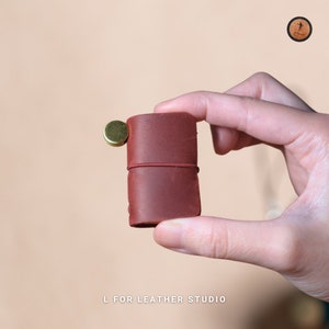 Personalized Mini Leather Journal, Tiny Handcrafted Retro Pocket ...
