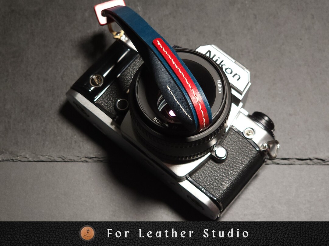 Leather Camera Wrist Strap, Featuring String Loop Made With Dupont ...