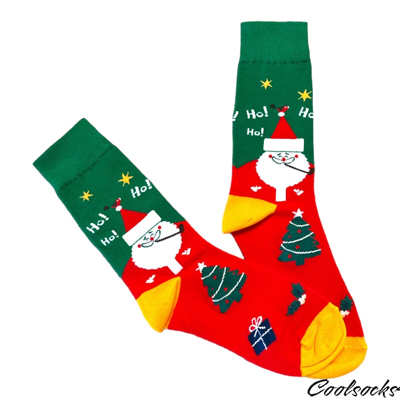 Santa Claus Socks - Etsy