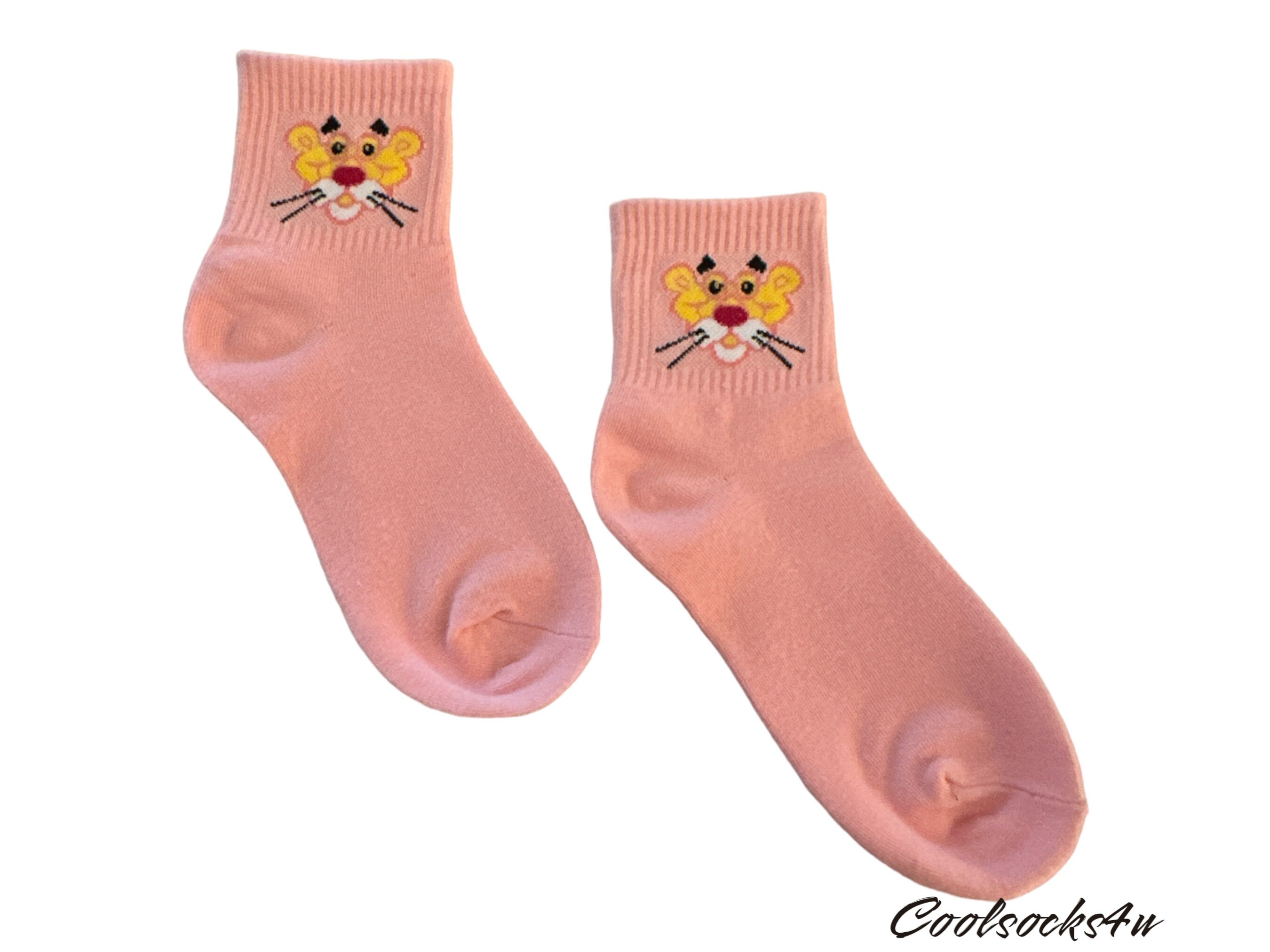 Pink Panther Cool Socks Cute Socks Funky Socks Cozy Socks Cartoon Socks ...