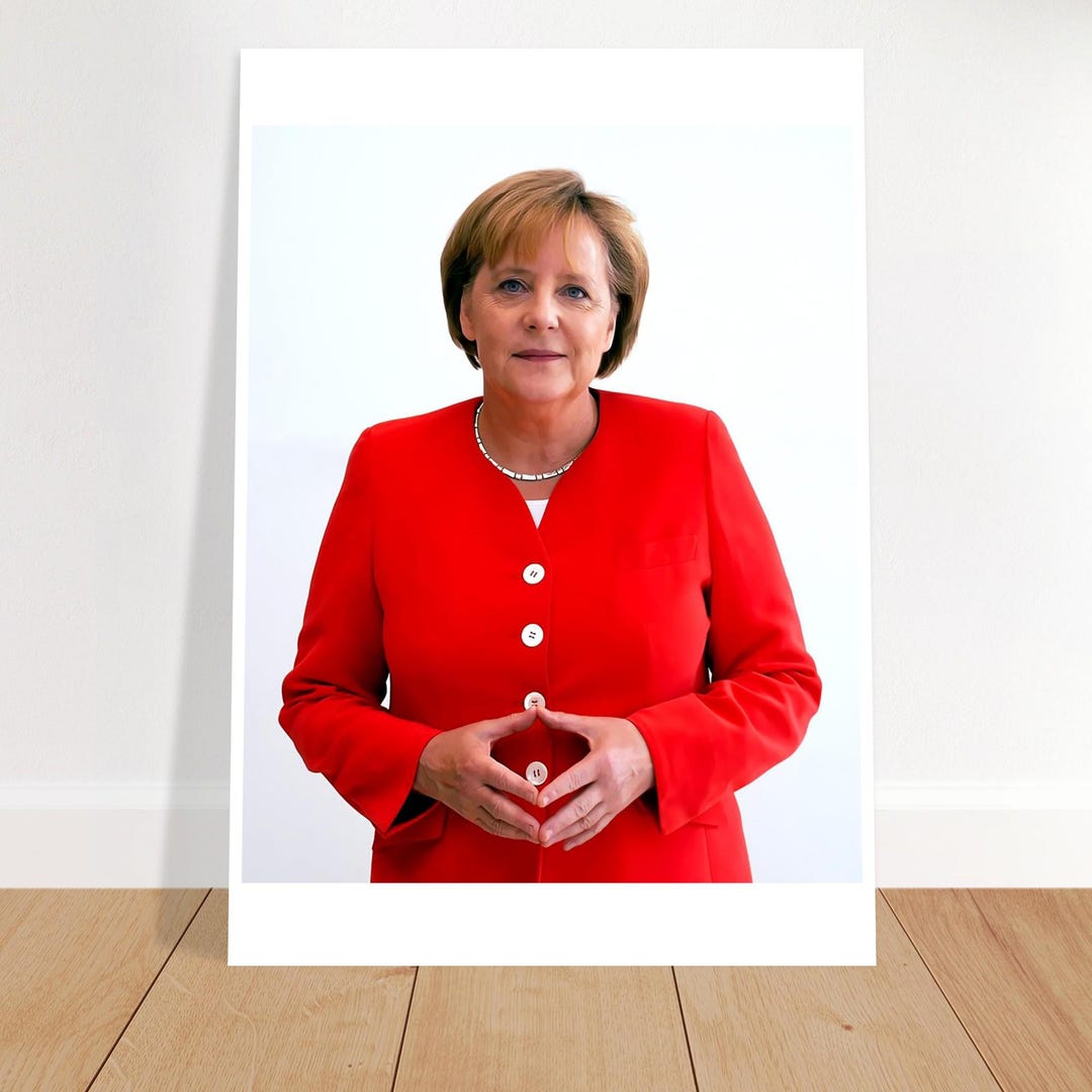 Vintage Propanga Poster "angela Merkel" 2000 - Etsy
