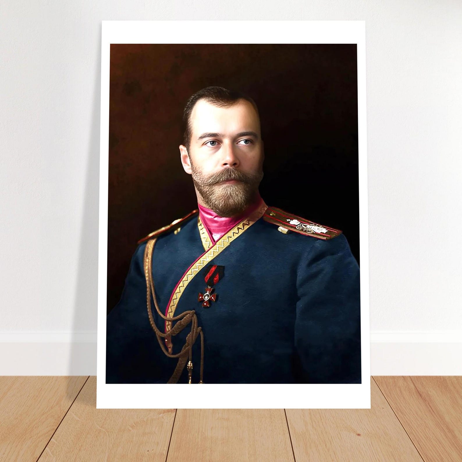 Vintage Propanga Poster "tsar Nicholas Ii" 1910 - Etsy